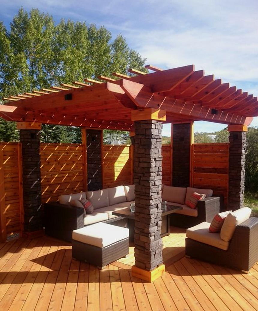 Diseños increíbles para cubiertas modernas de patios. - PERGOLAS BLOG