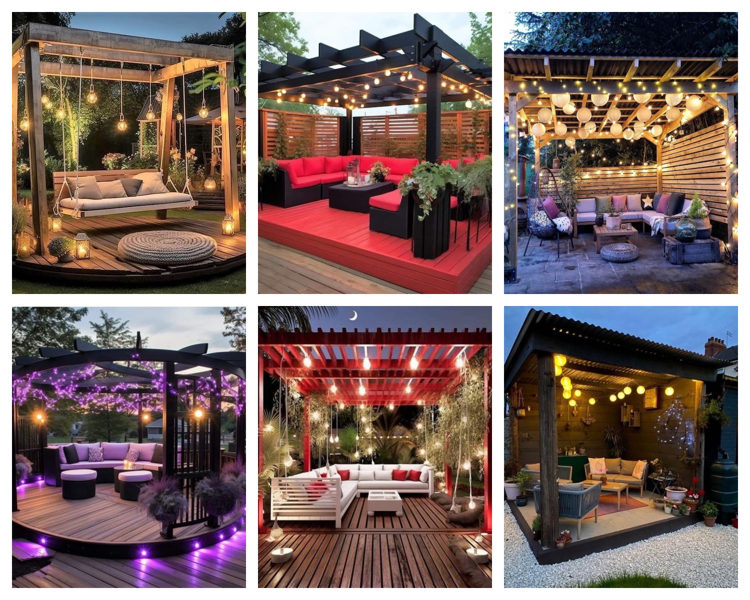 Ideas fantásticas para iluminar una pérgola - PERGOLAS BLOG